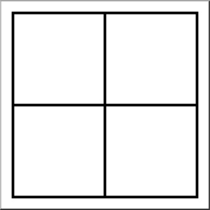 Clip Art: Venn Diagram Sets and Subsets Color 1 Labeled – Abcteach