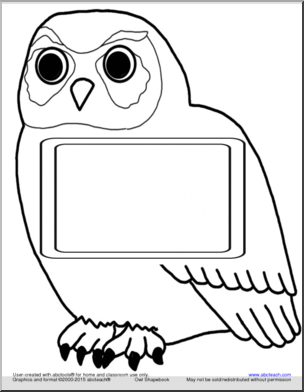 Name Tags: Owl – Abcteach