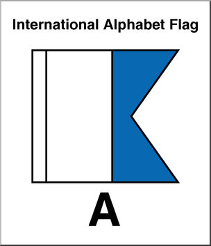 Clip Art: Flags: Alphabet Flag P (coloring page) – Abcteach