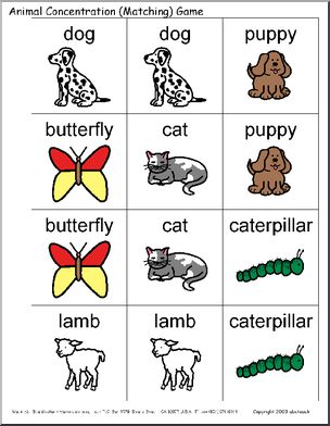 Memory Game: Clothing (ESL) – Abcteach