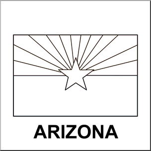 Map: U.S. – Arizona – Abcteach