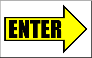 Clip Art: Arrow 01 Blank Right Color 3 – Abcteach