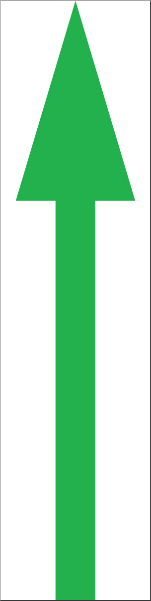 Clip Art: Arrow 04 Up Color 02 – Abcteach