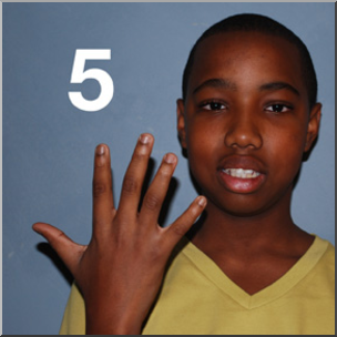 Photo: ASL Numbers 05 A LowRes – Abcteach