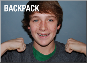 Photo: ASL Vocabulary: Backpack 01 HiRes – Abcteach
