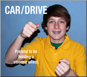 Photo: ASL Vocabulary: Car 02 LowRes – Abcteach