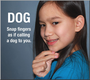 Photo: ASL Vocabulary: Dog 01 LowRes – Abcteach