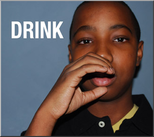 Photo: ASL Vocabulary: Drink 02 LowRes – Abcteach
