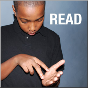 Photo: ASL Vocabulary: Read 02 LowRes – Abcteach