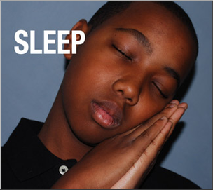 Photo: ASL Vocabulary: Sleep 04 LowRes – Abcteach