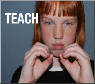 Photo: ASL Vocabulary: School 02 HiRes – Abcteach