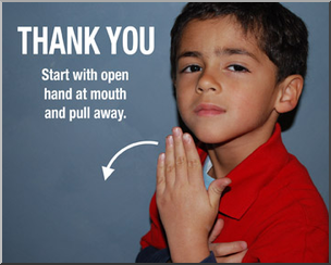 Photo: ASL Vocabulary: Thank You 01 LowRes – Abcteach
