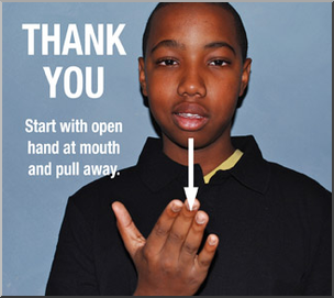 Photo: ASL Vocabulary: Thank You 02 LowRes – Abcteach