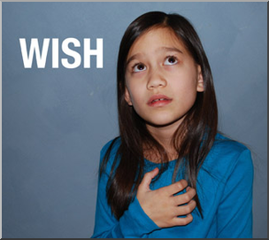 Photo: ASL Vocabulary: Wish 01 LowRes – Abcteach