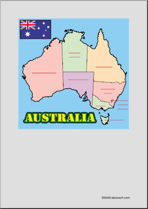 Shapebook: Australia – Abcteach