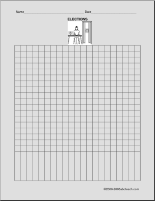 Bar Graph (create): Election – Abcteach