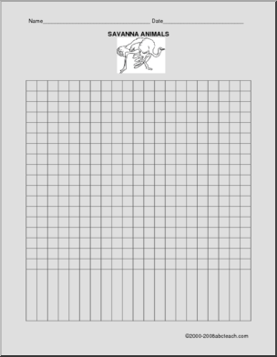 Word Search: Savannah – Abcteach