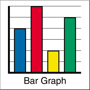 Clip Art: Graphing: Bar Graph Color – Abcteach