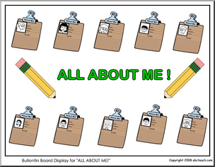 All About Me – Page 3 – Abcteach