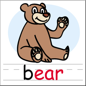 Clip Art: Basic Words: -ar Phonics: Star Color – Abcteach