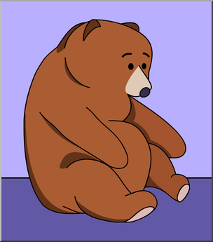 Clip Art: Cartoon Bear Color – Abcteach