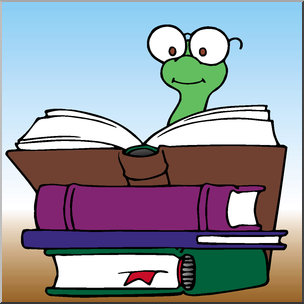 Clip Art: Reading Button: Science Fiction Grayscale – Abcteach