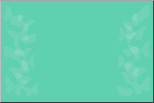 Clip Art: Butterfly Background 01 Mint – Abcteach