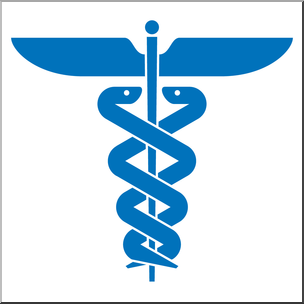 Clip Art: Caduceus Color 2 – Abcteach