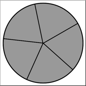 Clip Art: Circle04 3/4 B&W – Abcteach