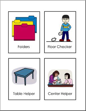 Classroom Helper (Set 22) – Abcteach