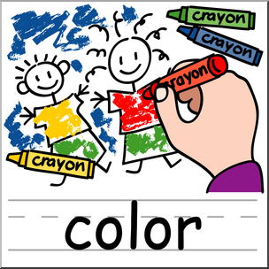 Clip Art: Color Wheels: Color Wheel 2 Color – Abcteach