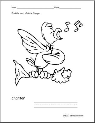 Color Action Verbs – Abcteach