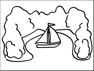 Clip Art: Basic Words: Cent B&W Unlabeled – Abcteach