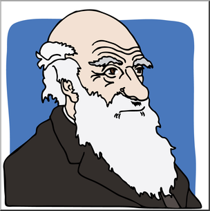 Clip Art: Science: Darwin Color – Abcteach