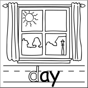 Clip Art: Basic Words: -ane Phonics: Cane Color – Abcteach