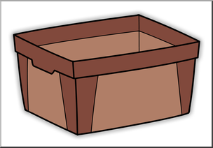 Clip Art: Empty Bin Color 2 – Abcteach