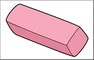 Clip Art: Eraser 2 Color 2 – Abcteach