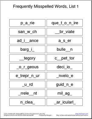 Spelling – Affect or Effect? Worksheet – Abcteach