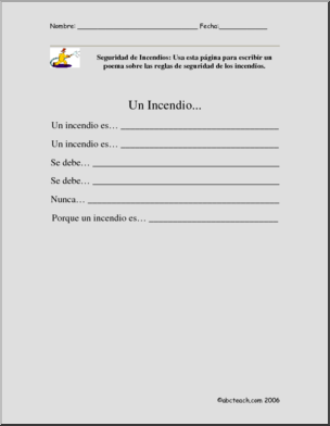 Spanish: Ã¸QuÃˆ es el fuego? (elementaria) – Abcteach