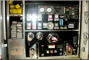 Photo: Fire Truck Pumper Controls 01 LowRes – Abcteach