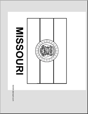 Flag: Missouri – Abcteach
