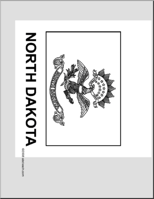 Flag: North Dakota – Abcteach