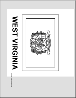 Flag: West Virginia – Abcteach