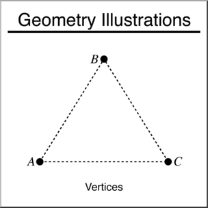 Clip Art: Geometry Illustration: Chord Color – Abcteach
