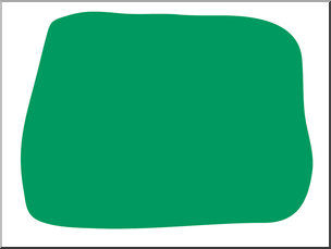 Clip Art: Colors: Green Unlabeled – Abcteach