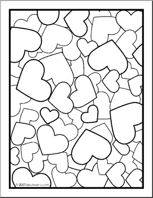 Worksheet: Valentine theme – Count and Add (primary) – Abcteach
