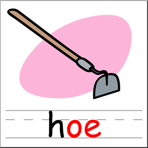 Clip Art: Basic Words: -ope Phonics: Rope B&W – Abcteach
