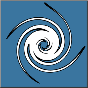 Clip Art: Weather Icons: Hurricane Color Unlabeled – Abcteach