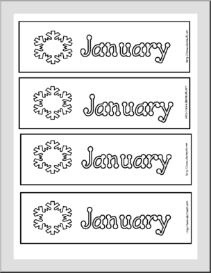 Bookmarks: January – Abcteach
