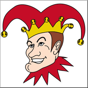 Clip Art: Jester Color – Abcteach